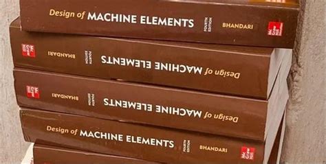 Design Of Machine Elements 4th Ed Book By V B Bhandari At ₹ 290 Piece शिक्षात्मक पुस्तक In