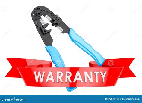 Crimper Crimp Tool Warranty Concept 3d Rendering Stock Illustration Illustration Of