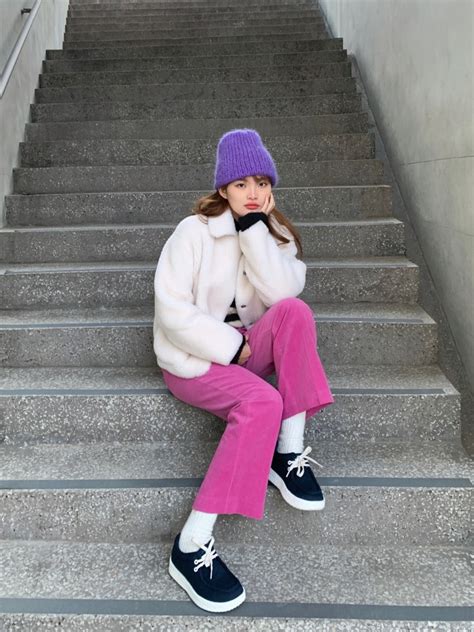 여성 겨울 바지 추천 위아워스wehours 코듀로이 팬츠 코디 네이버 블로그