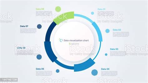 8 부분으로 나누어 된 원형 차트의 형태로 벡터 원형 차트 인포 그래픽 템플릿 0명에 대한 스톡 벡터 아트 및 기타 이미지