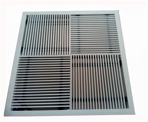 Powder Coated 25 Mm Aluminium Square Diffusers For Commercial At ₹ 600