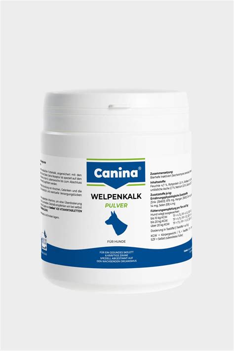 Welpenkalk Pulver | Canina pharma GmbH