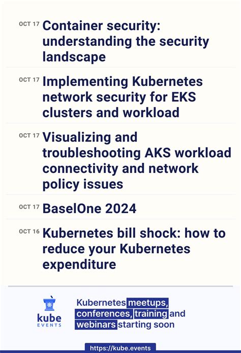 Kube Events On Linkedin 📅 Kubernetes Events Starting In The Next 24 Hours Bridging Devops And