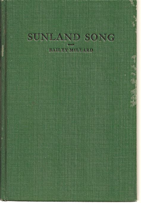 Sunland Song Bailey Millard Books