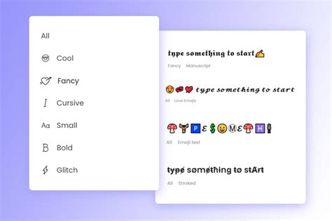 Font Generator Fancy Font Styles Copy And Paste Fonts Fotor
