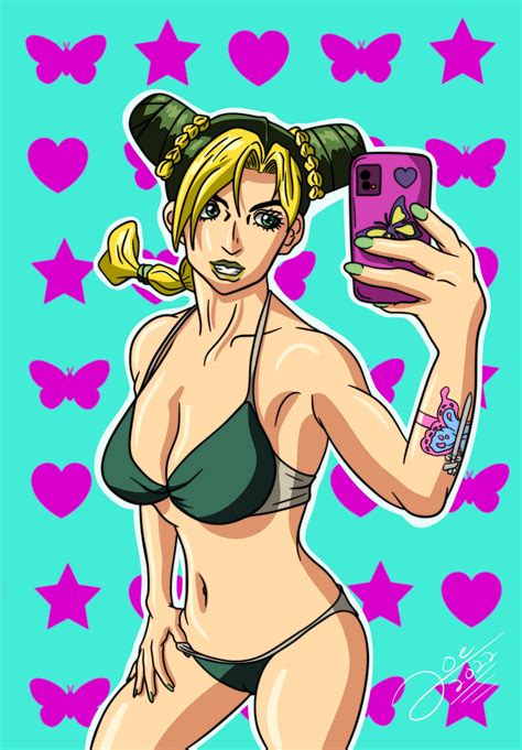 Selfie Time Jolyne Kujo By Danteshinobi On Deviantart