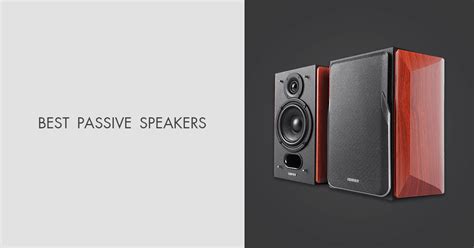 5 Best Passive Speakers In 2026