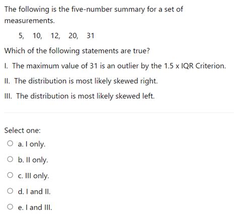 Solved Consider The Boxplot Below 2 4 6 8 10 12 14 16 18 Chegg Com