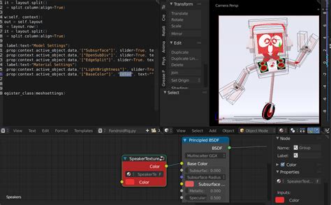 Python Adding A Color Wheel To A Ui Panel That Controls The Color