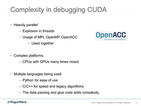 Debugging Cuda Applications Ppt