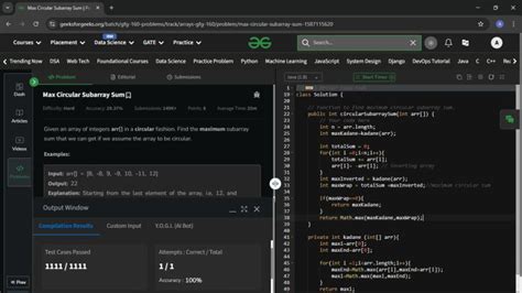 Gfg160 Geeksforgeeks160 Geeksforgeeks Java Dsa Ayush Saini
