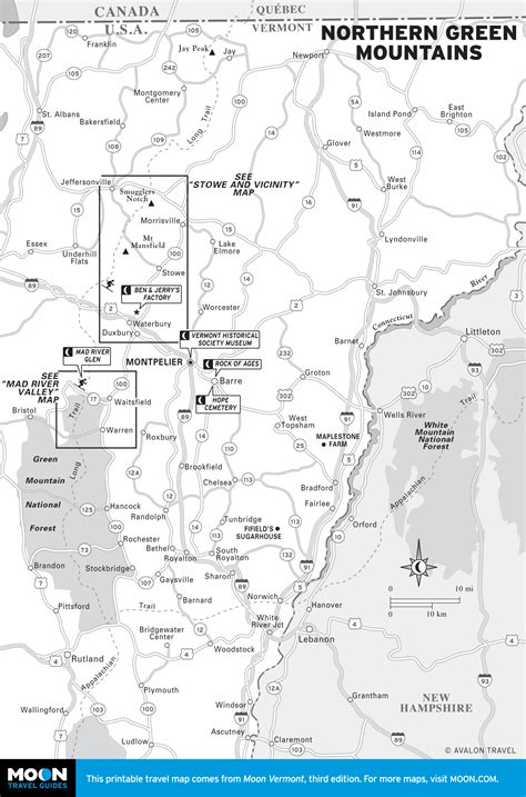 Vermont Moon Travel Guides