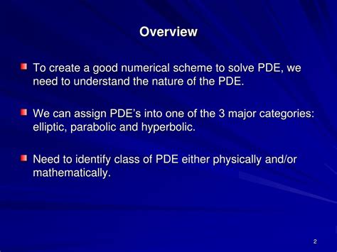 Ppt Classification Of Pde Powerpoint Presentation Free Download Id