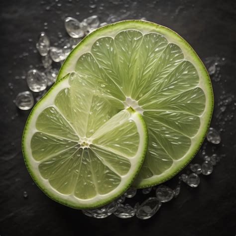 Premium Photo Lime Slice