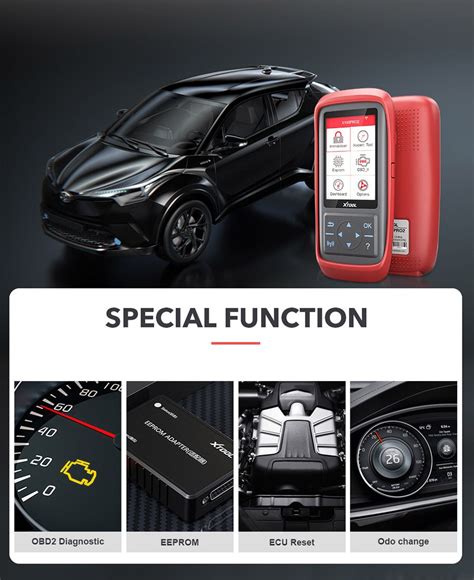 Xtool X100 Pro2 Auto Key Programmer With Eeprom Adapter Support Mileage Adjustment