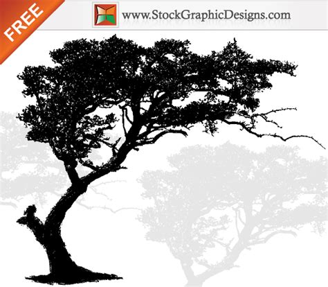 Free Vector Art Tree Silhouette