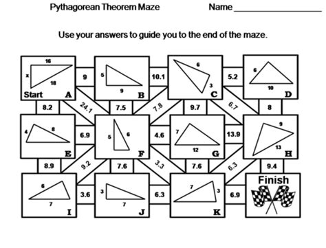 Pythagoras Theorem Activity Pythagoras Park Teaching Resources
