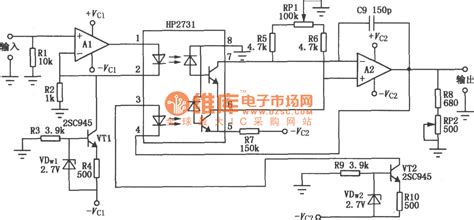 Dc Servo Isolation Amplifier Circuit Diagram Amplifier Circuit Circuit Diagram