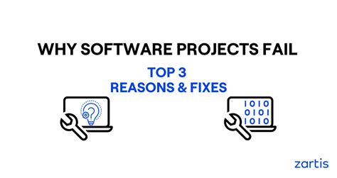 Why Software Development Projects Fail Top 3 Reasons Fixes Zartis