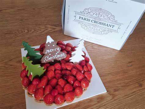 파리크라상 크리스마스 케익 딸기 타르트 네이버 블로그