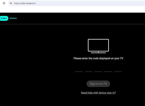 How To Use The Now DStv Com TV Sign In Code Activate And Enter Code