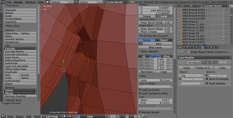 Issue With Clothing Intersecting With Body Animation And Rigging Blender Artists Community