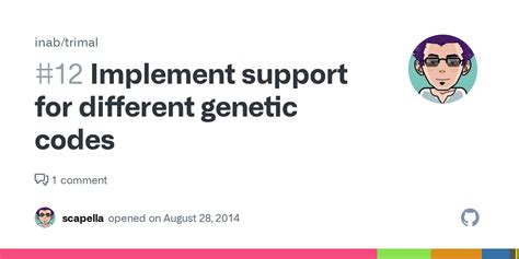 implement support for different genetic codes · issue 12 · inab trimal · github