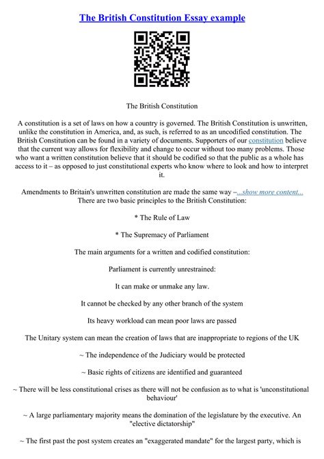 Essay On Our Constitution Pdf