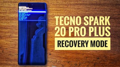 Tecno Spark Pro Plus Recovery Mode YouTube