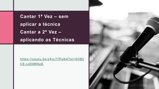 Aula De Canto Classificação Vocal Dicas Pptx