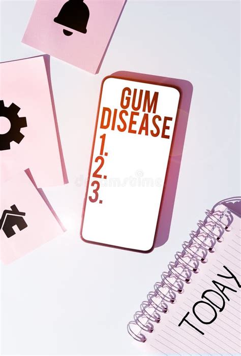 Text Caption Presenting Gum Disease Business Showcase Inflammation Of