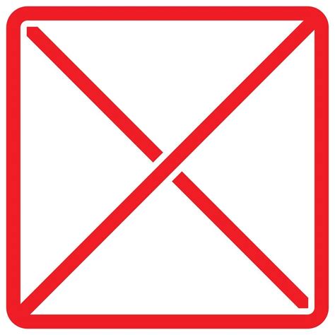 Red Forbidden Sign 42663450 Vector Art At Vecteezy