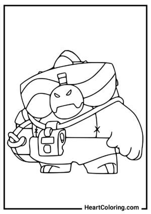 Brawl Stars Coloring Pages To Print On A Free Pdf