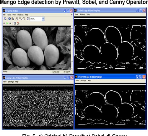 Figure 5 From Use Of Edge Detection Operators For Agriculture Video Scene Feature Ex Traction