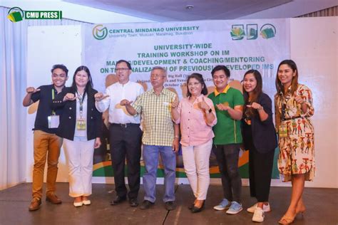 CMU Conducts Training Workshop On Instructional Material IM Making Development And Coaching