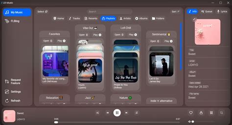 Github Flb Musicflb Music Player A Beautiful Cross Platform Music