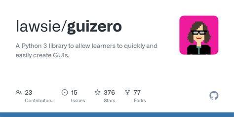 GitHub Lawsie Guizero A Python Library To Allow Learners To Quickly And Easily Create GUIs