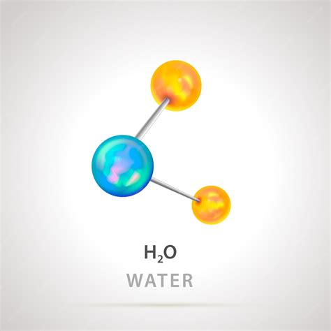 3d Water Molecule Structure