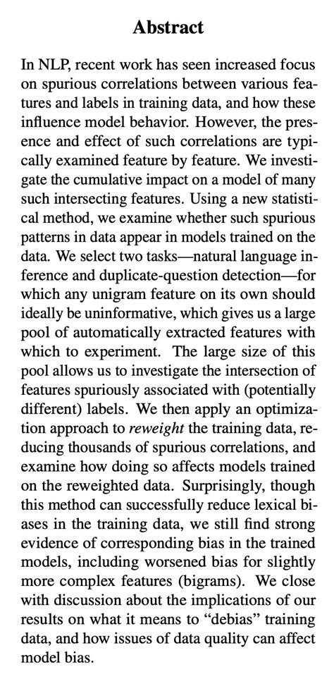 Abdullatif Alsughayier On Linkedin Stubborn Lexical Bias In Data And