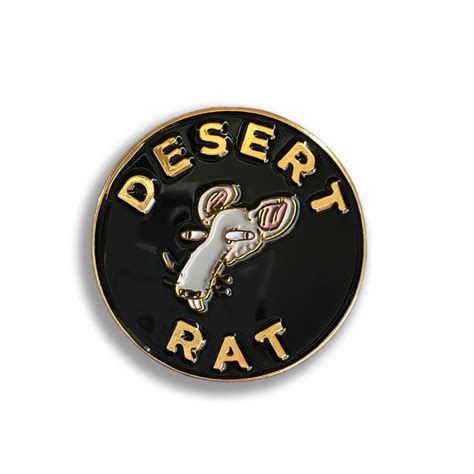 Desert Rat Pin The Mincing Mockingbird And The Frantic Meerkat