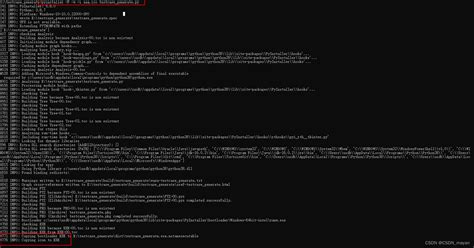 【python学习总结2】py文件转化为exe文件py转换成exe Csdn博客