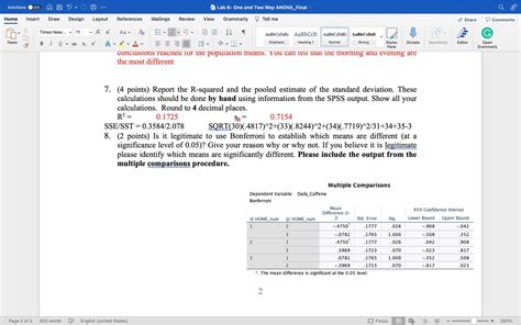 Solved AutoSave OFF A DR Lab One And Two Way Chegg Com