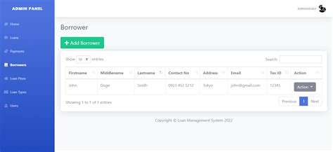 Loan Management System Oop In Php With Mysqlijquery Free Source Code