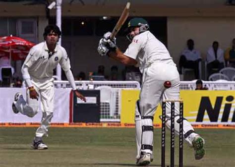 Neil Mckenzie Plays The Ball Down The Leg Side During His 36