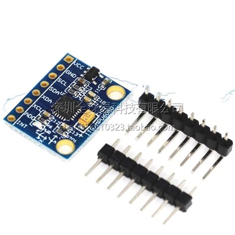 gy 521 mpu 6050 module three axis acceleration gyroscope 6dof module