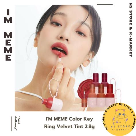Son Tint Nhung Im Meme Color Key Ring Shopee Việt Nam