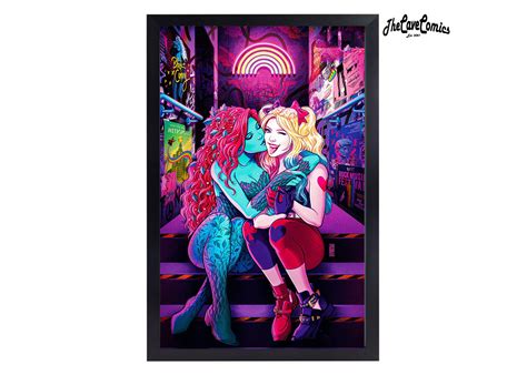 Poison Ivy And Harley Quinn Drawing