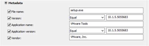 Application Startup Control Rules Based On The Files Metadata Kes For