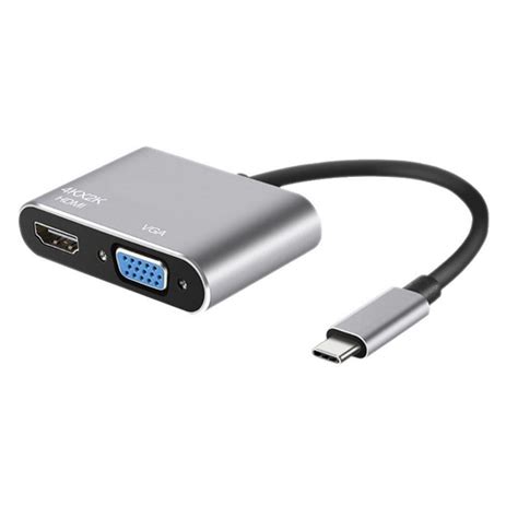 TYPE C To HDMI VGA Adapter Wirelab