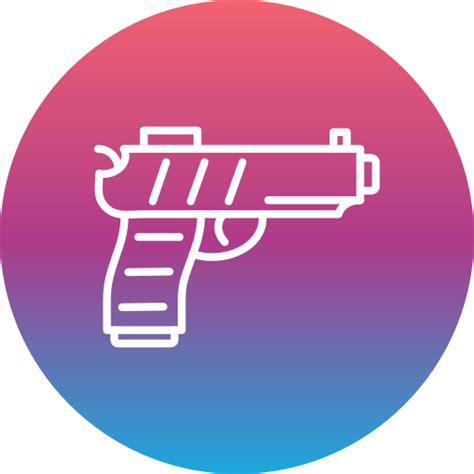 Gun Generic Flat Gradient Icon